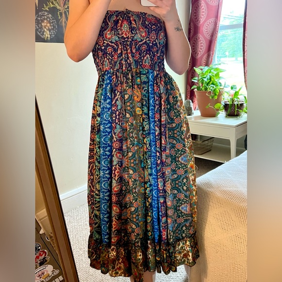 EARTHBOUND | Dresses | Earthbound Maxi Dress Hippie Boho Style | Poshmark